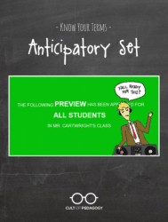 Know Your Terms: Anticipatory Set | Cult of Pedagogy