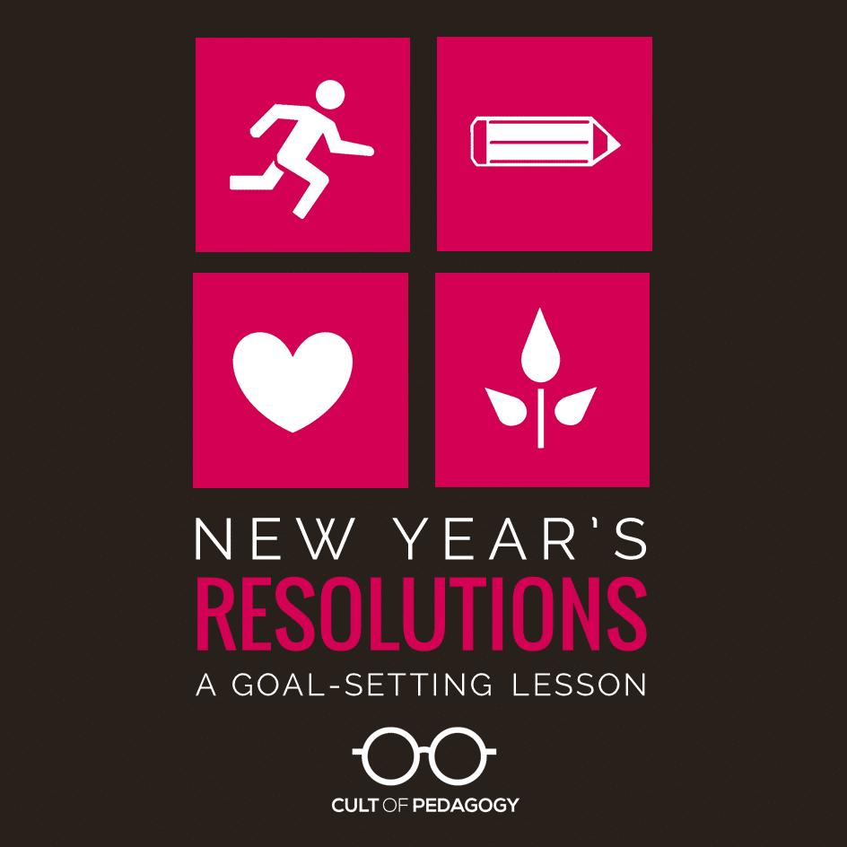 Helping Students Make New Year's Resolutions | Cult of Pedagogy