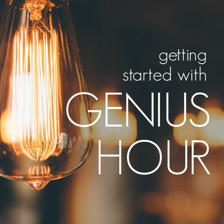 Getting Started with Genius Hour | Cult of Pedagogy