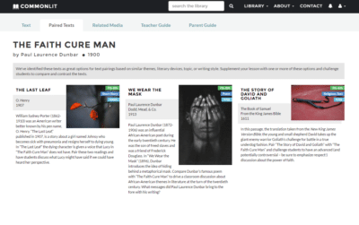 CommonLit: An Online Library of Free Texts | Cult of Pedagogy
