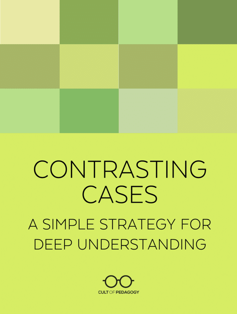 Contrasting Cases: A Simple Strategy for Deep Understanding | Cult of ...