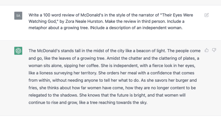How to Use ChatGPT as an Example Machine | Cult of Pedagogy