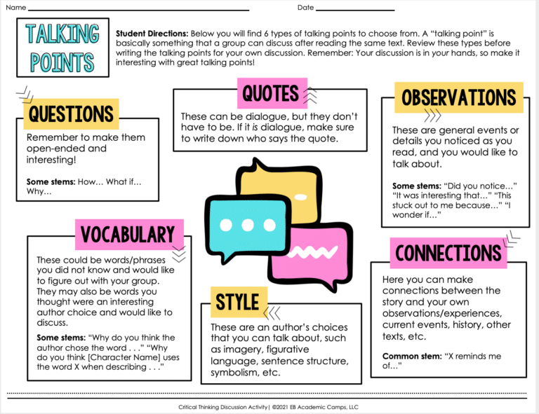 Authentic Group Discussions with the Real Talk Strategy | Cult of Pedagogy