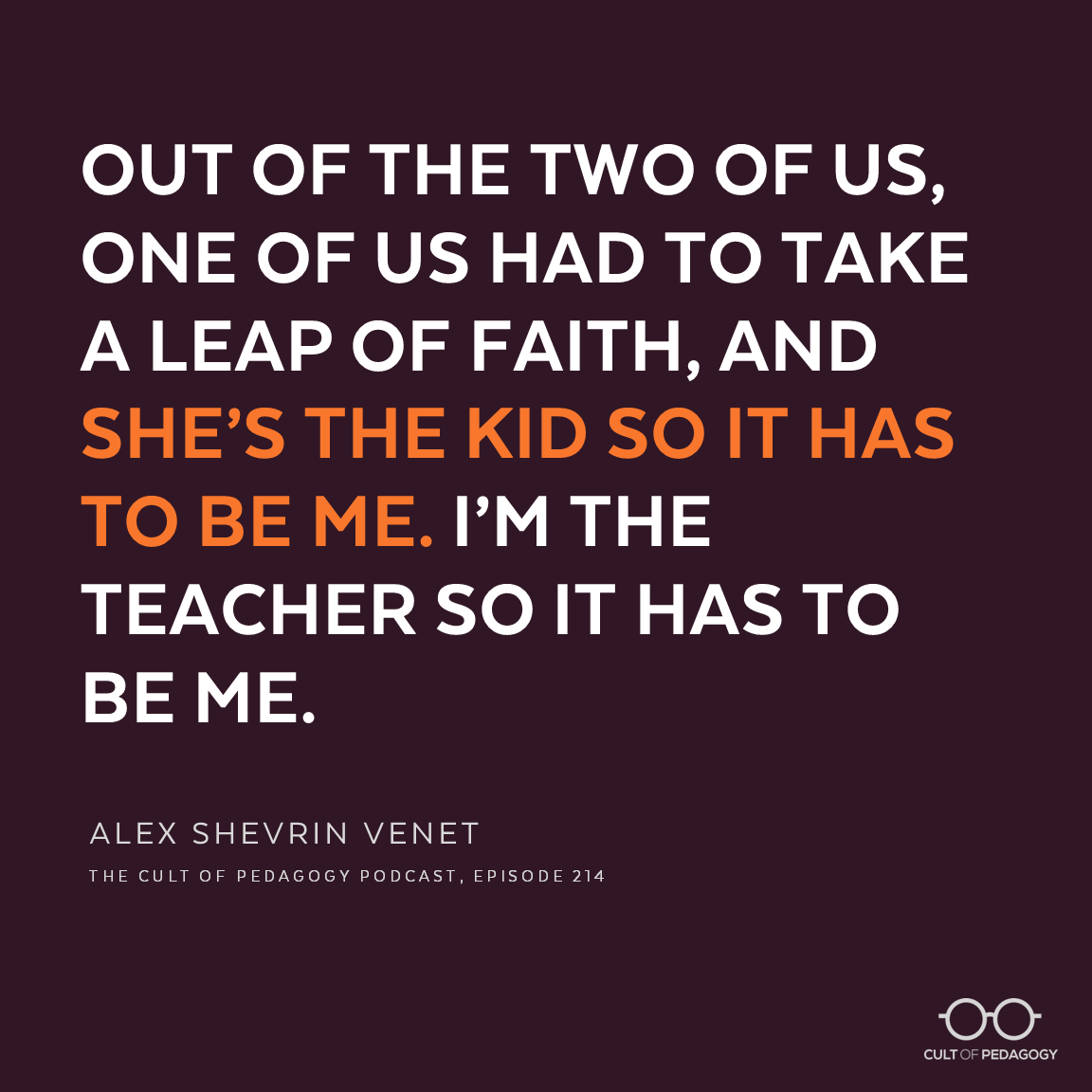 Nothing’s Going to Change My Mind: How Unconditional Positive Regard ...