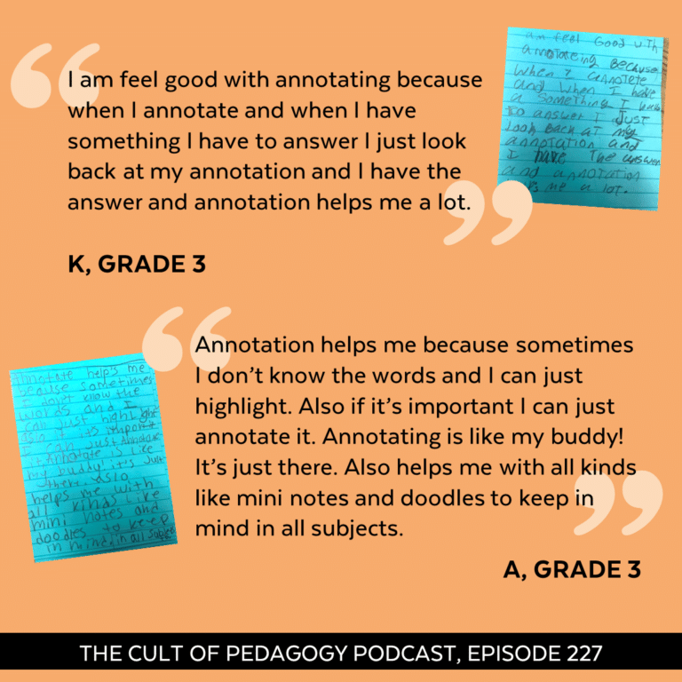 The Art of Annotation: Teaching Readers To Process Texts | Cult of Pedagogy