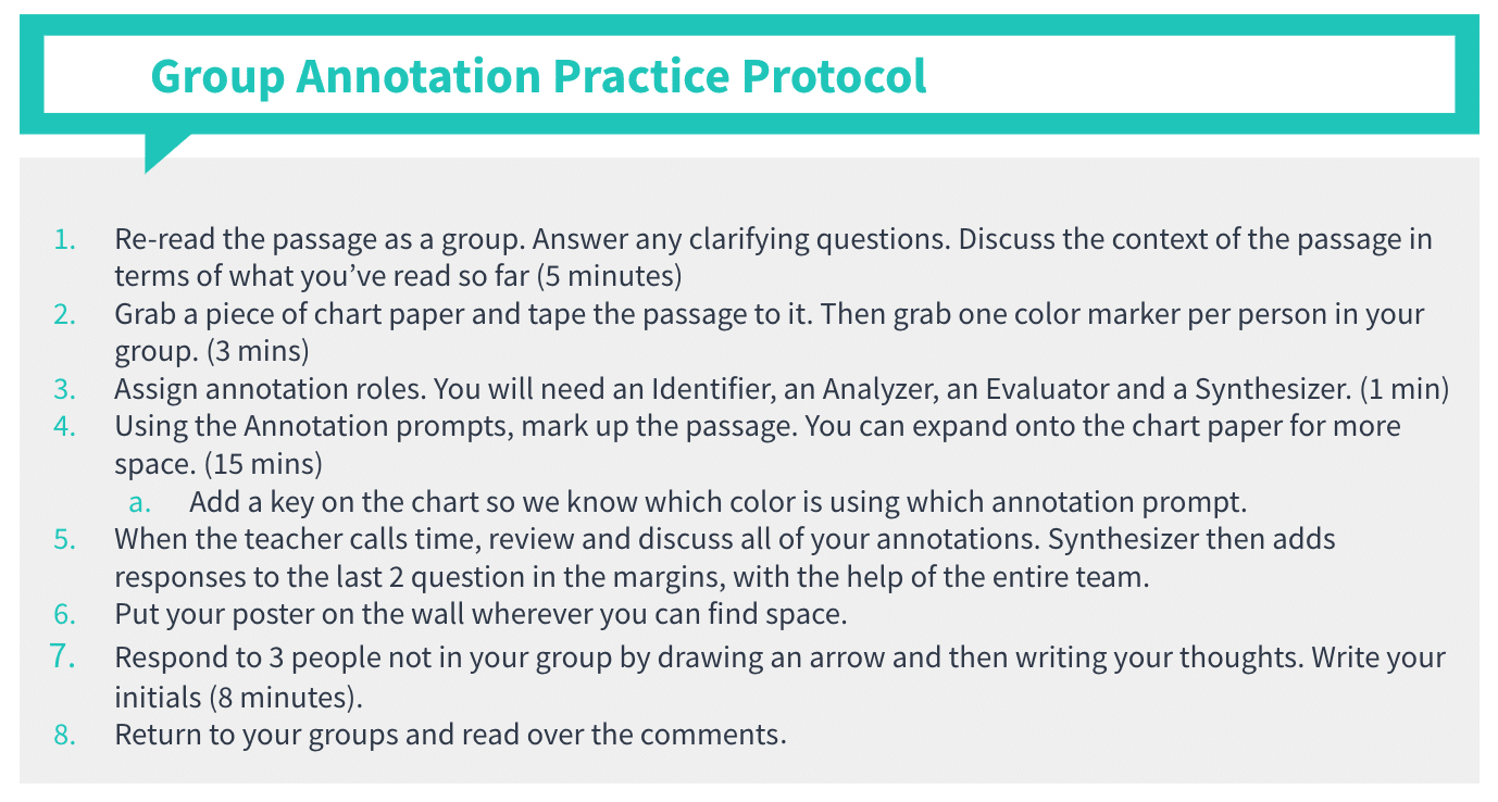 The Art of Annotation: Teaching Readers To Process Texts | Cult of Pedagogy