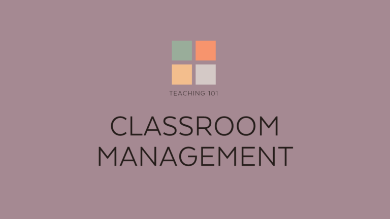 Teaching 101 | Cult of Pedagogy