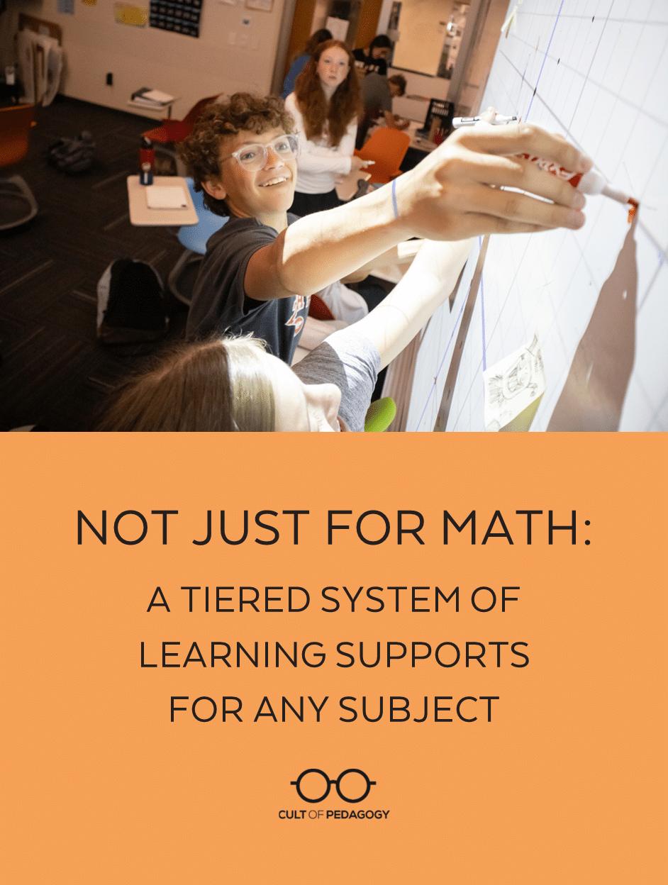 Not Just for Math: A Tiered System of Learning Supports for Any Subject ...