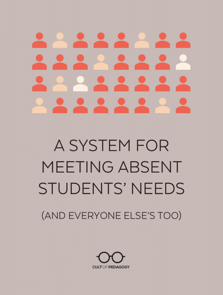A System for Meeting Absent Students’ Needs (and Everyone Else’s Too ...